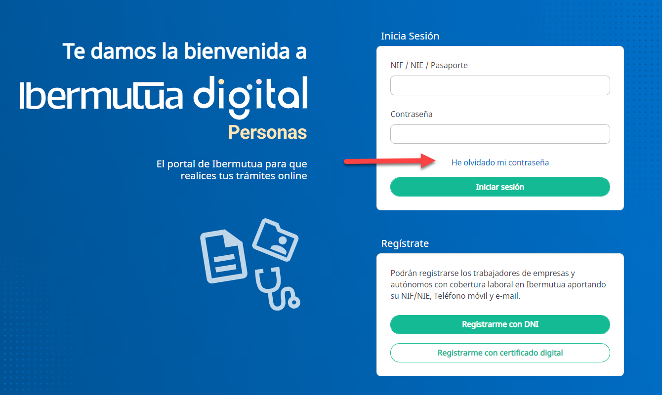 ¿Cómo modificar o recuperar la contraseña olvidada?